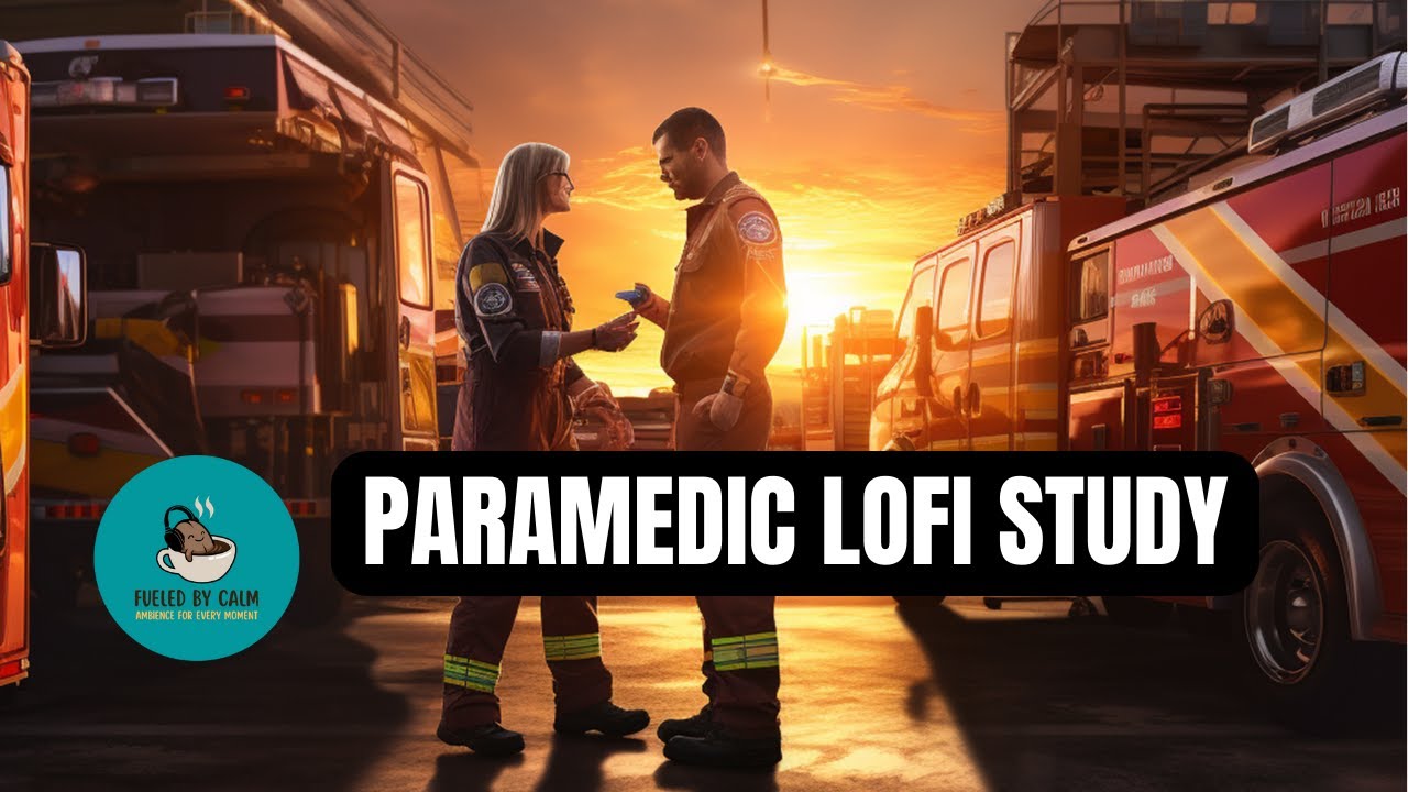 Calm Fire Paramedic Study Lofi 🌅 / 45 MINUTES STUDY SESSION / Chill ...