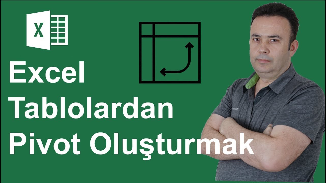 #Excel İki farklı tablodan Pivot tablo oluşturmak- 472. video | Ömer ...
