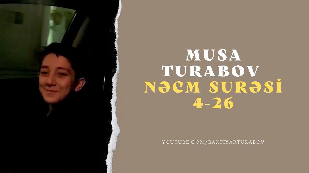 Quran Qiraəti Musa Turabov Youtube
