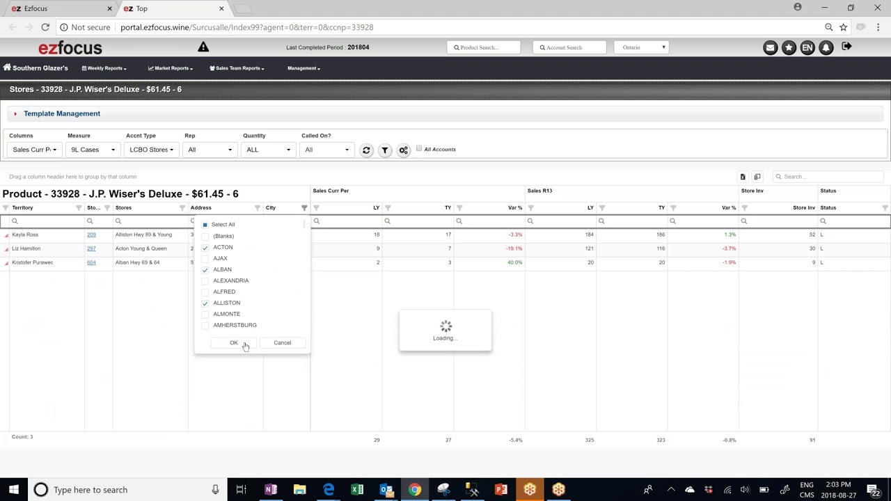 ezfocus training - Top Accounts for a Specific Product - YouTube