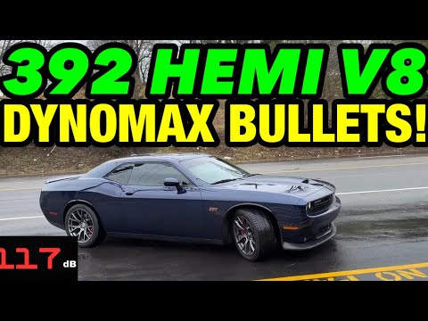 2016 Dodge Challenger 392 HEMI w/ DYNOMAX BULLETS! - YouTube