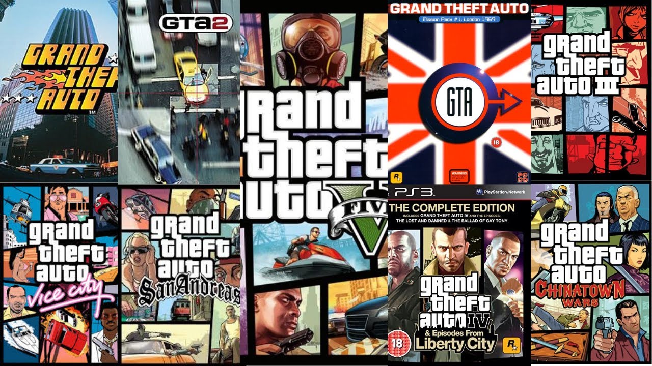 Evolution of GTA Trailers (1997-2013) - YouTube