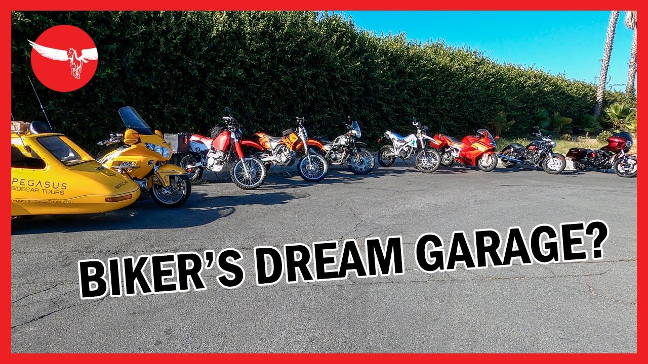 EVERY BIKERS' DREAM GARAGE? A Unique Personal Collection of Cool ...