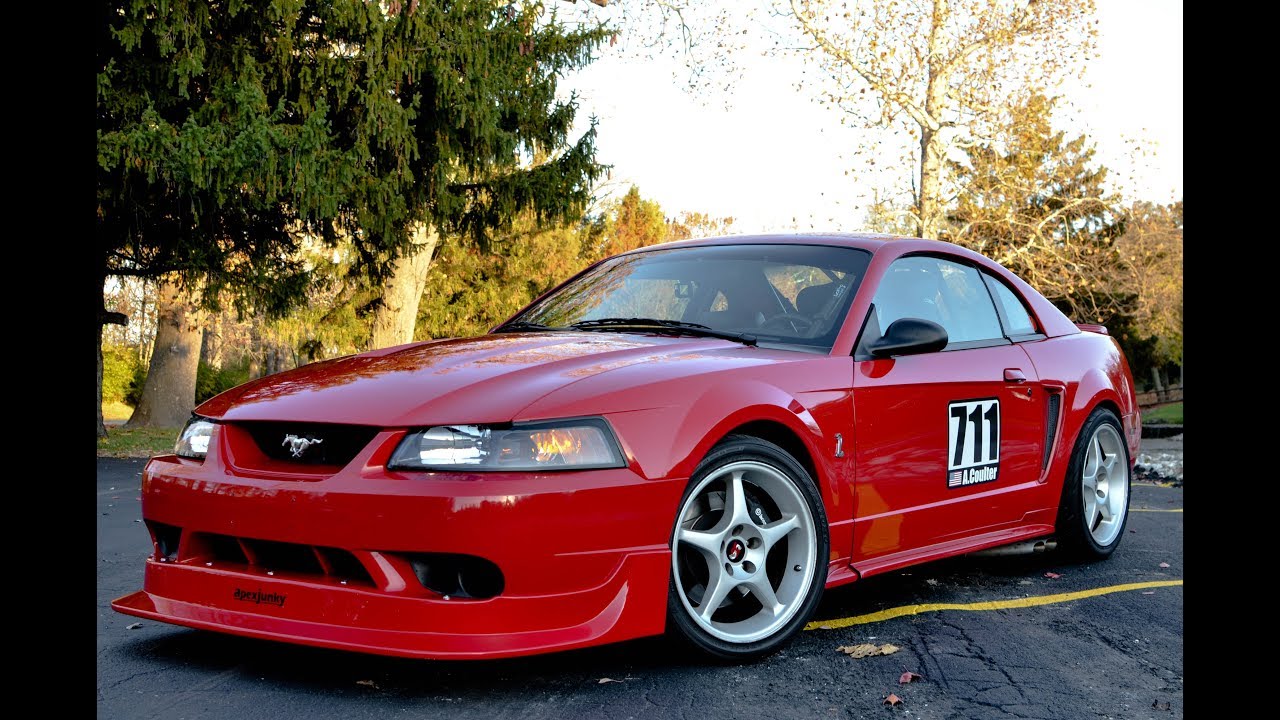 1999 Cobra SVT custom side Exhaust - YouTube