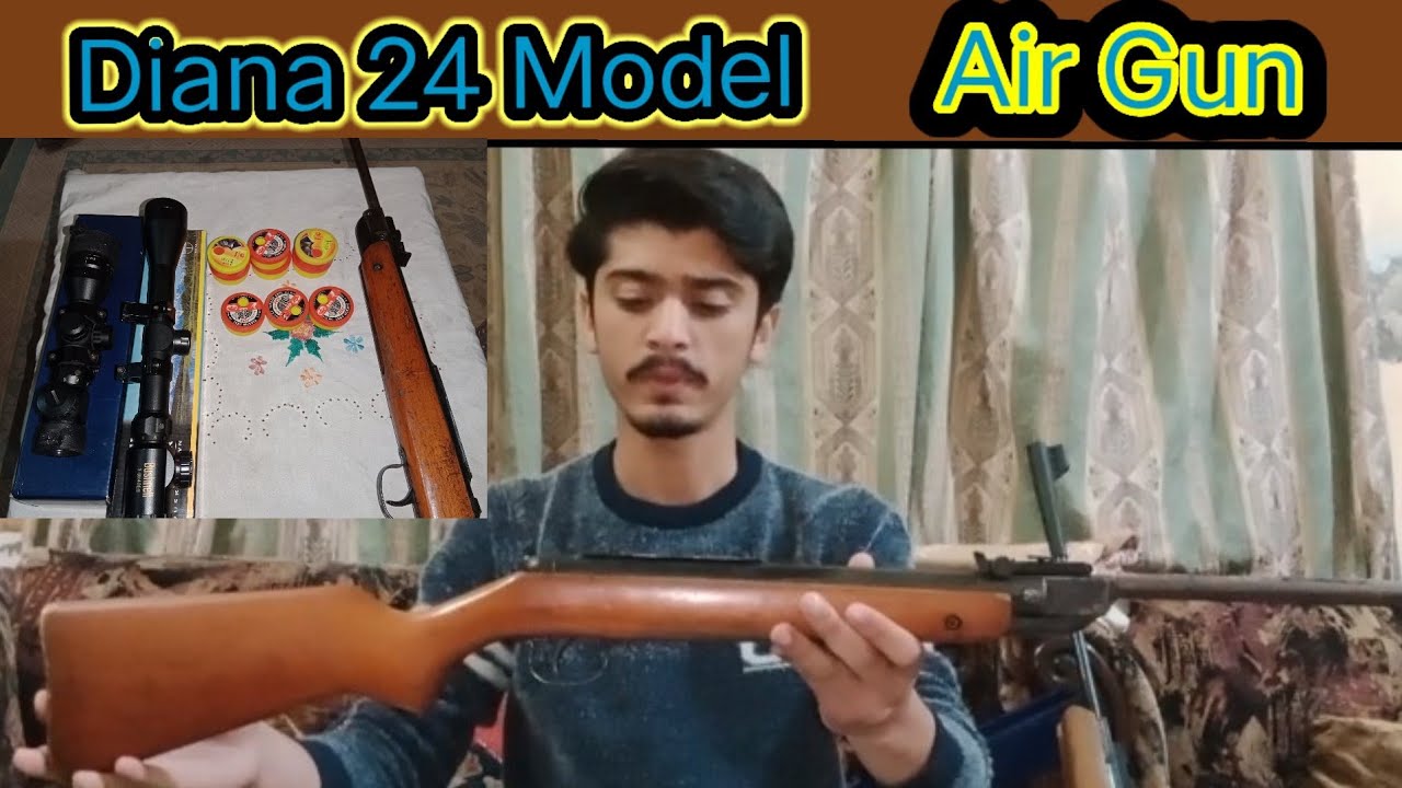 Diana Model 24 for hunting || Dark theme hunting - YouTube