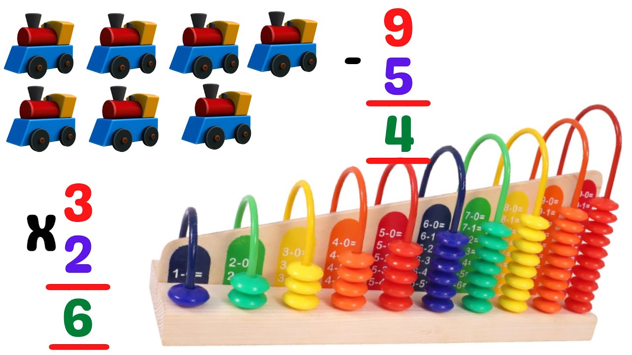 Learn Subtraction and Multiplication | Simple Math | Kids | Numbers ...