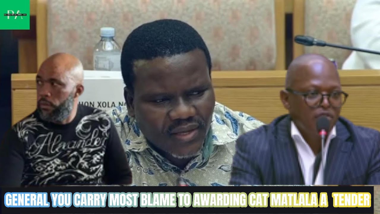 ANC NTULI GRILLS GENERAL FANI MOLEFE - YOU ARE VERY EVASIVE FROM ...