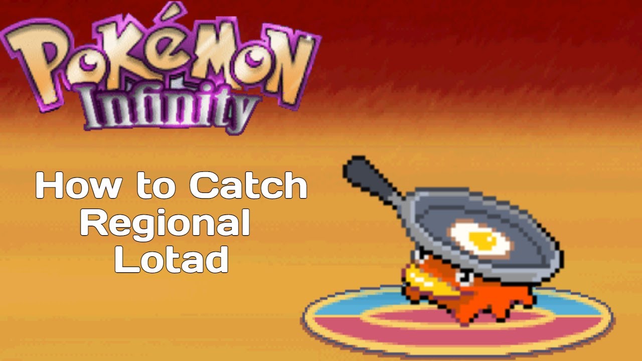How to get Regional Lotad: Pokemon Infinity - YouTube