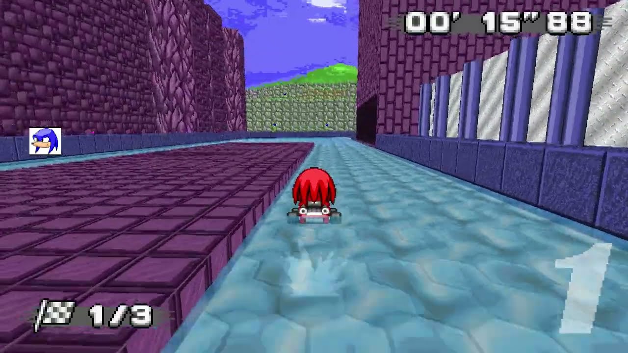 SRB2Kart (2.0 Indev Beta) - Waterway Circuit - YouTube