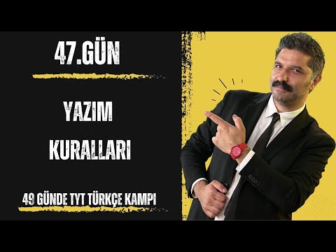 49 Günde TYT Türkçe Kampı / 47.GÜN / RÜŞTÜ HOCA