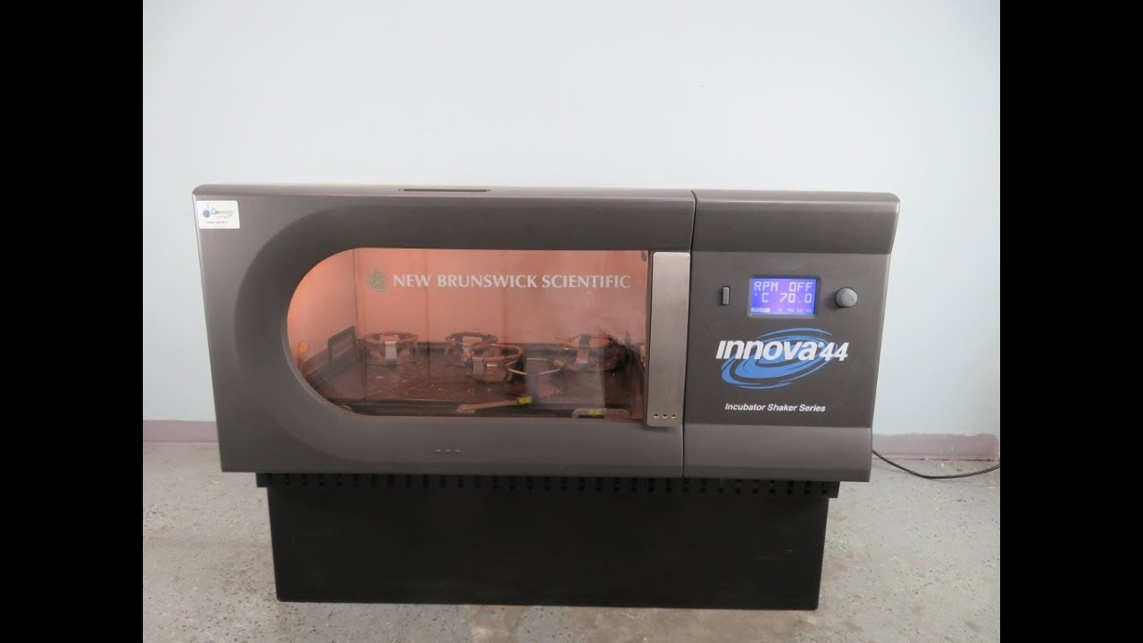 New Brunswick Innova 44R Incubator Shaker for sale - YouTube