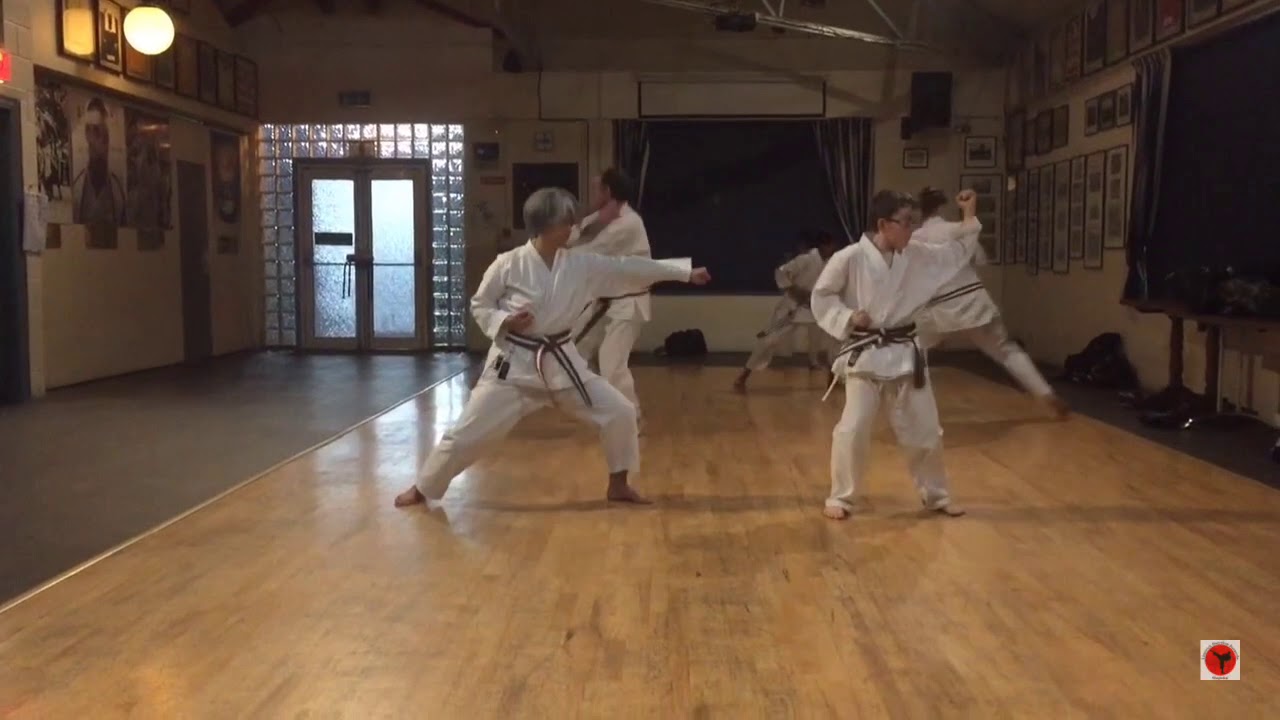 Junro Shodan JKS kata 2017 - YouTube