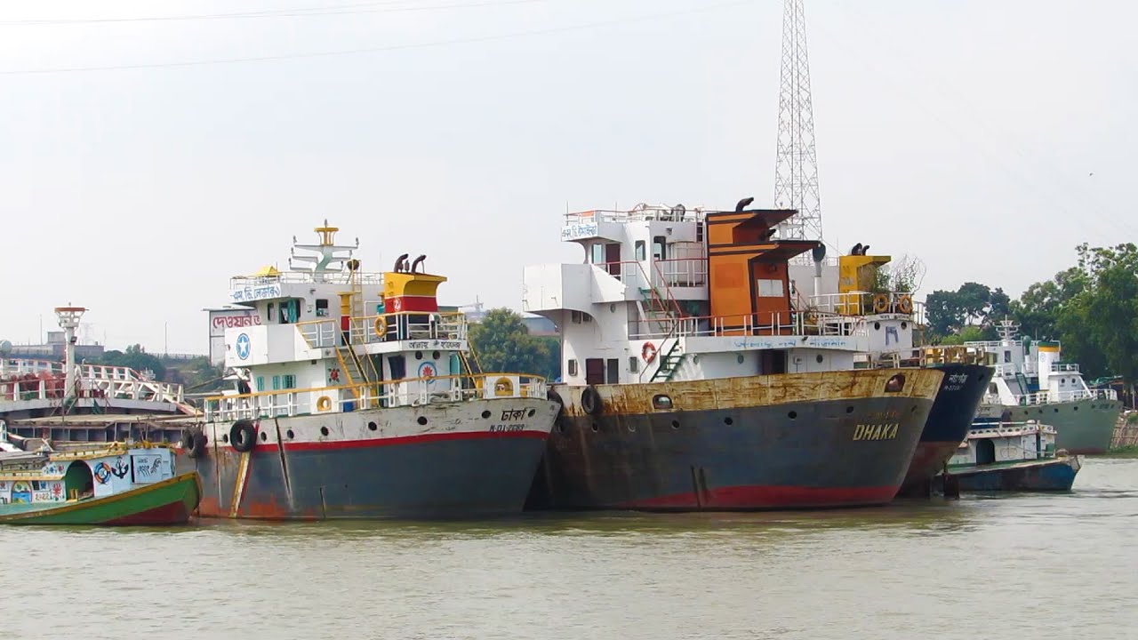Biggest General Cargo Ships In Dhaleshwari River | Laser-1, Umaiza ...