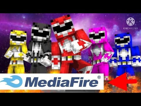 mod de power Rangers para minecraft via medeaFire - YouTube