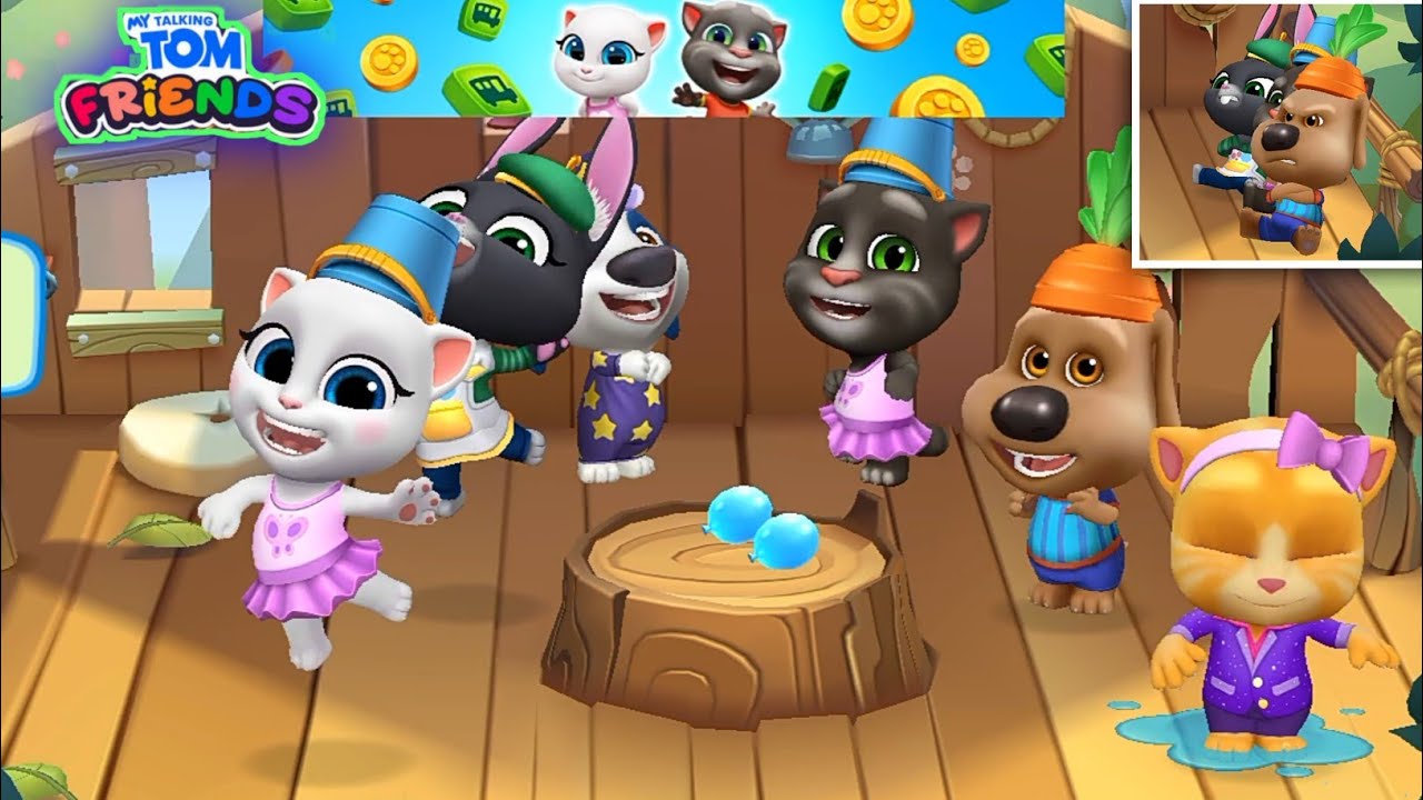 Tom friends cartoon new Episode 👀 New Funny Moments 😂@TalkingTom - YouTube