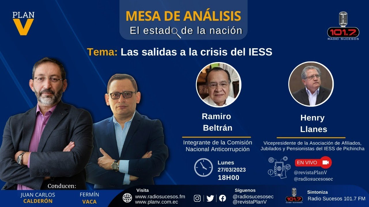 #MesadeAnálisisPlanV: Ramiro Beltrán y Henry Llanes - YouTube