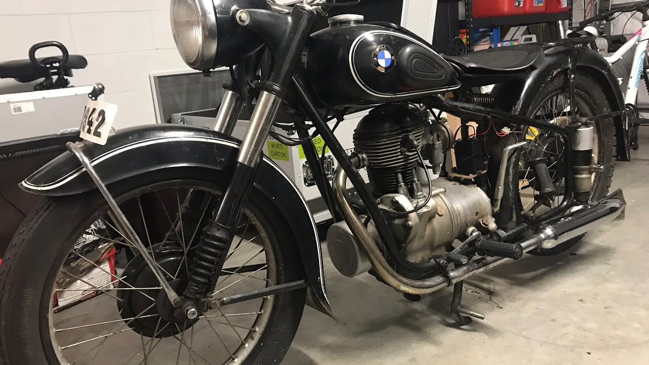 BMW R25/2 1953 - Motorcycle - YouTube