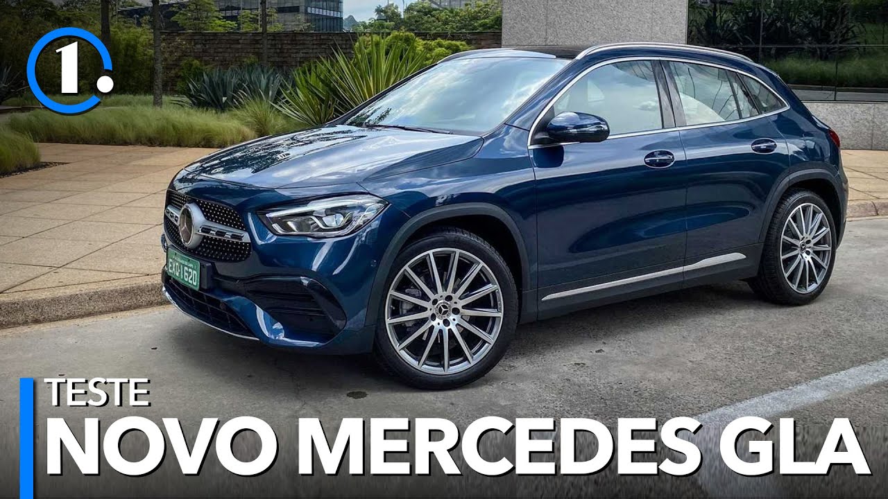 Teste: Novo Mercedes GLA 200 AMG Line 2021 - Motor1.com - YouTube