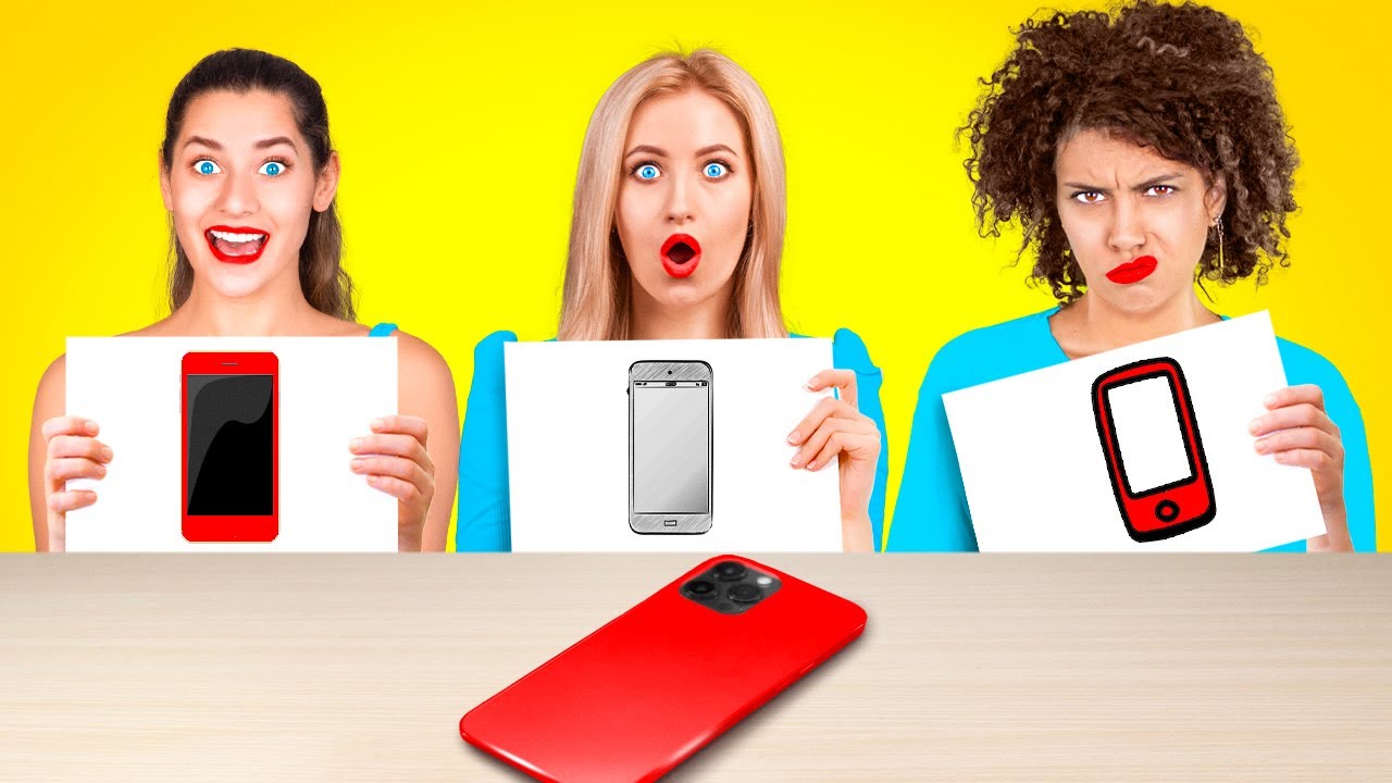 WER ALS ERSTES FERTIG IST, GEWINNT! || Zeichen-Challenge! DIY-Hacks zum ...