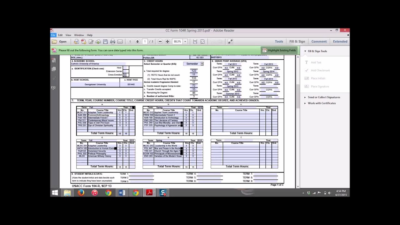 104r Fillable Form - Printable Forms Free Online