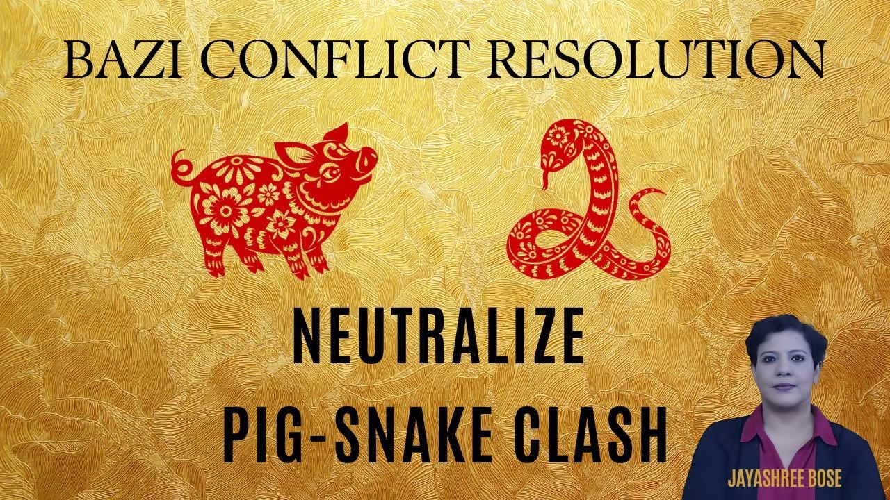 Neutralize the Pig and Snake Clash in BaZi | Turn Conflict Into ...
