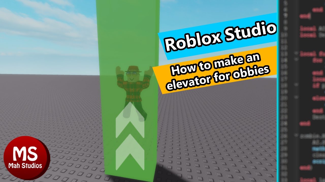 Roblox Studio | How to make an elevator for obbies! (Difficulty Chart Obby Tutorial) - YouTube