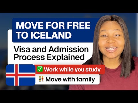 How to Apply for an Iceland Study Visa🇮🇸 | Step-by-Step Visa & Admission Guide + Move with Family!