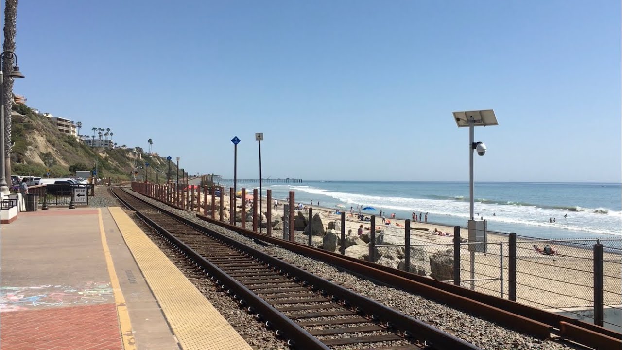 [ USA Bus ] Orange County Bus #91 from Amtrak station to the beachside ...