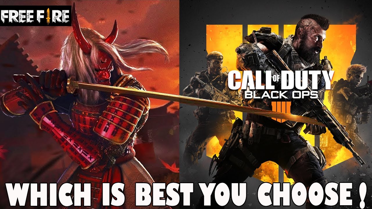 Garena Free Fire vs Call of Duty Mobile | Full Comparison | 2021 | FF ...