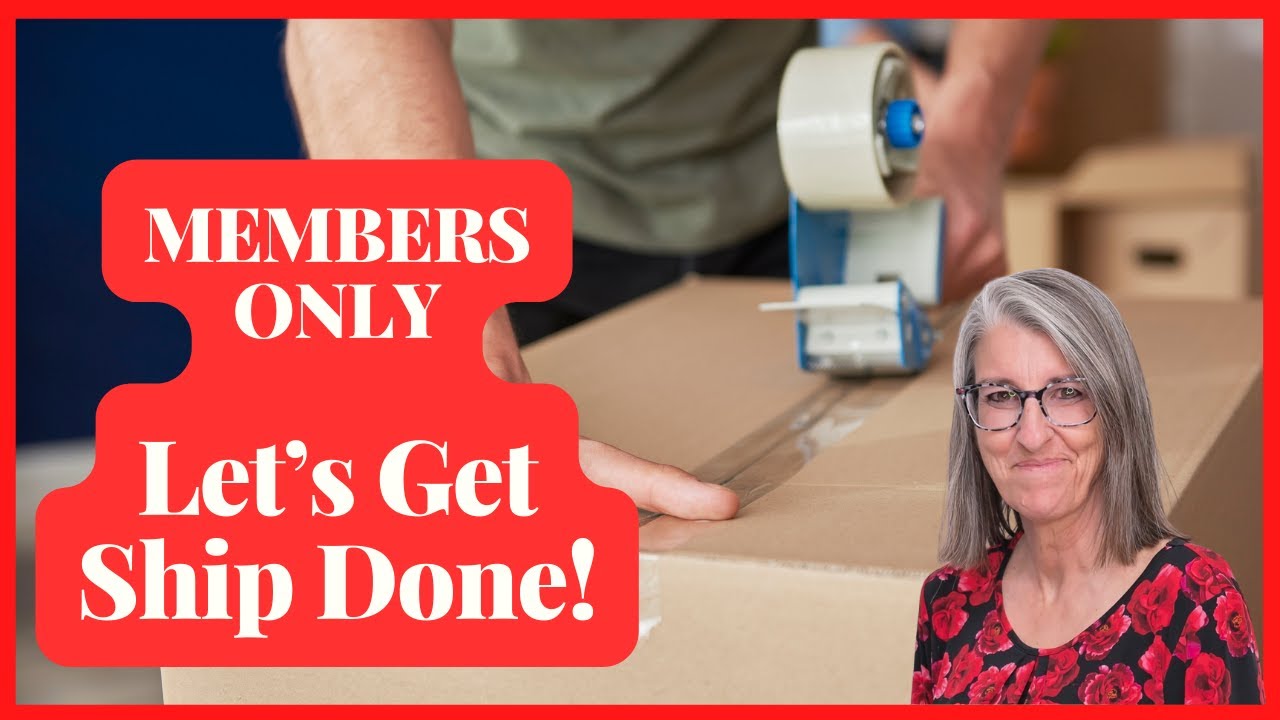 Let's Get Ship Done! Join Me in the Shipping Room LIVE! - YouTube