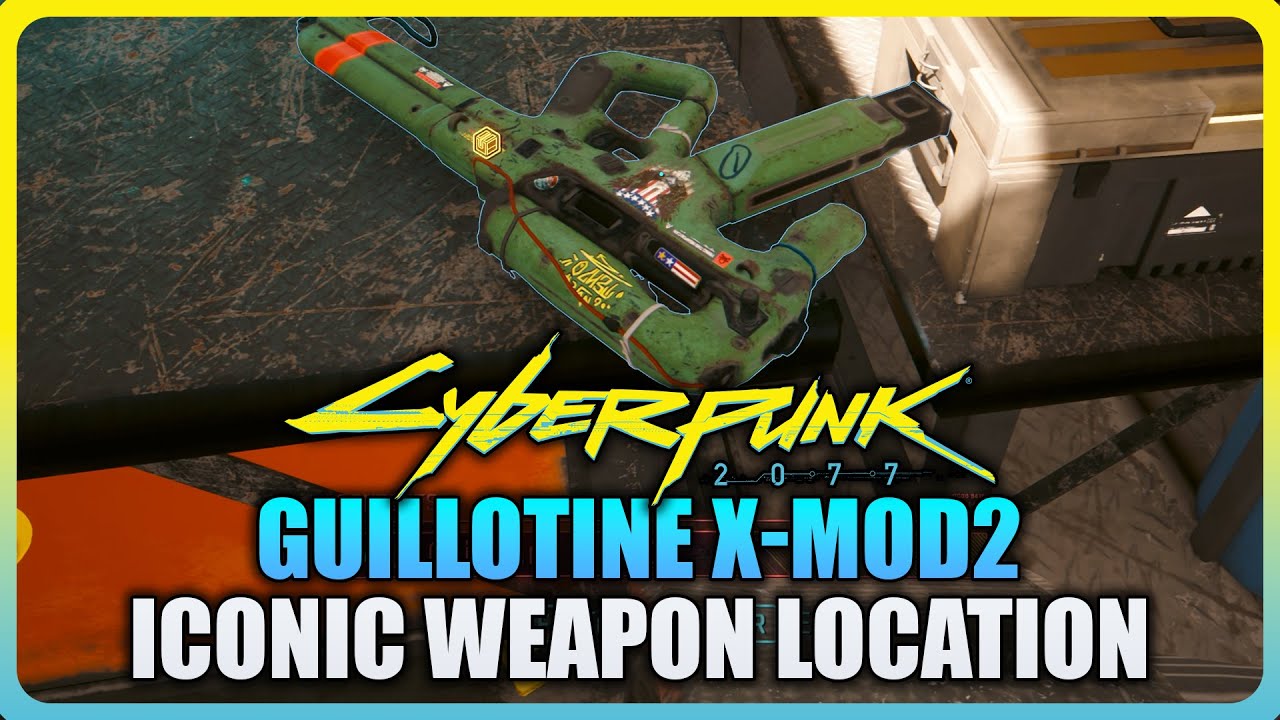 Cyberpunk 2077 Phantom Liberty - How to get Guillotine X-MOD2 Iconic ...