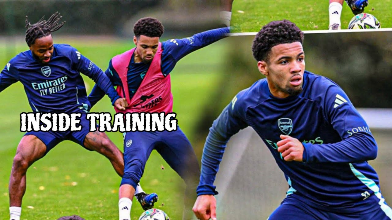 Arsenal FC Training Session | Tactical Drills And Skills! - YouTube