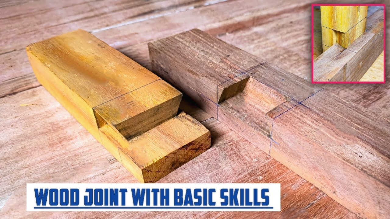 A special stepped wood joinery with basic skills for beginners | sav ...