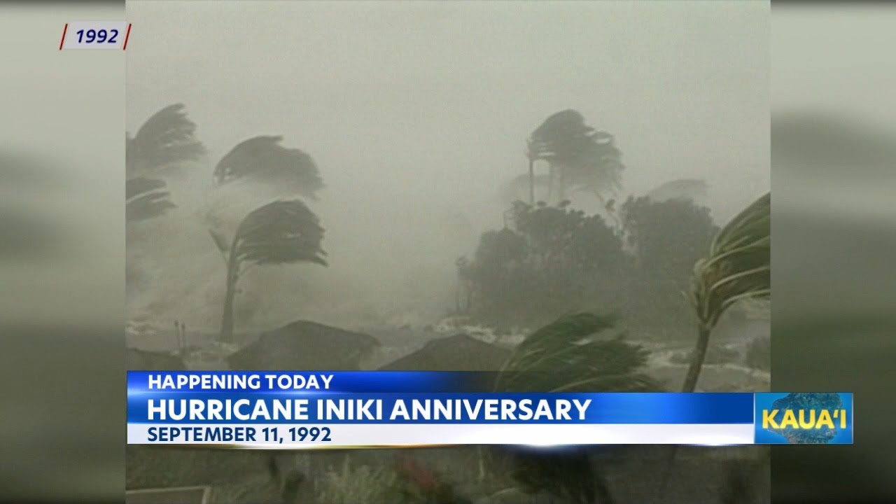 Remembering Hurricane Iniki: 1992 storm's $1.8 billion impact on Kauai ...