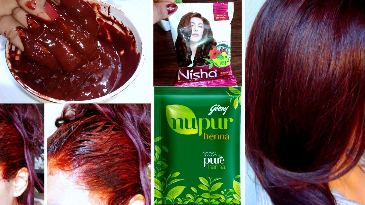 Nisha Mehandi बालों में लगाने का सही तरीका | Nisha henna based hair ...