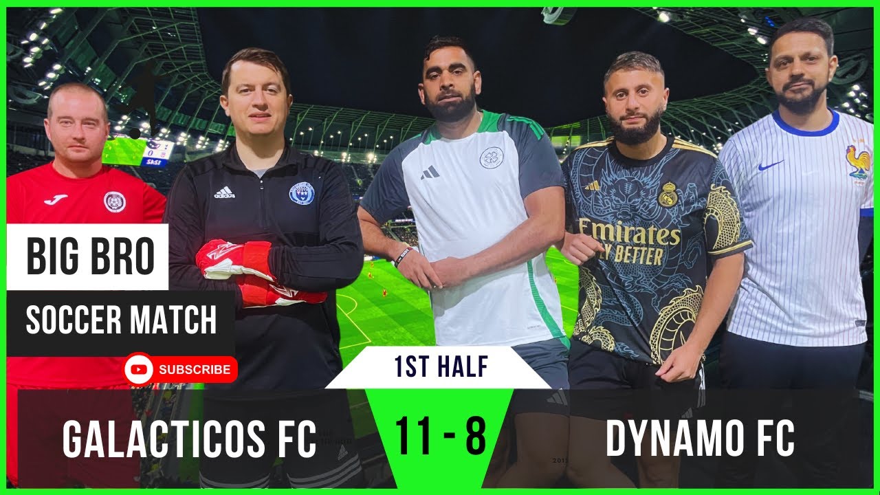 Galacticos 11-8 Dynamo | Skoodz Leads Comeback After Tight First Half ...