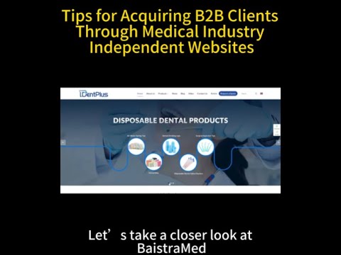 Why This Medical B2B Website Feels Trustworthy to Global Buyers - YouTube