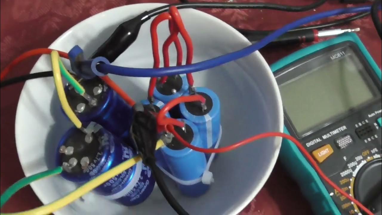 Over Unity With Capacitors - YouTube