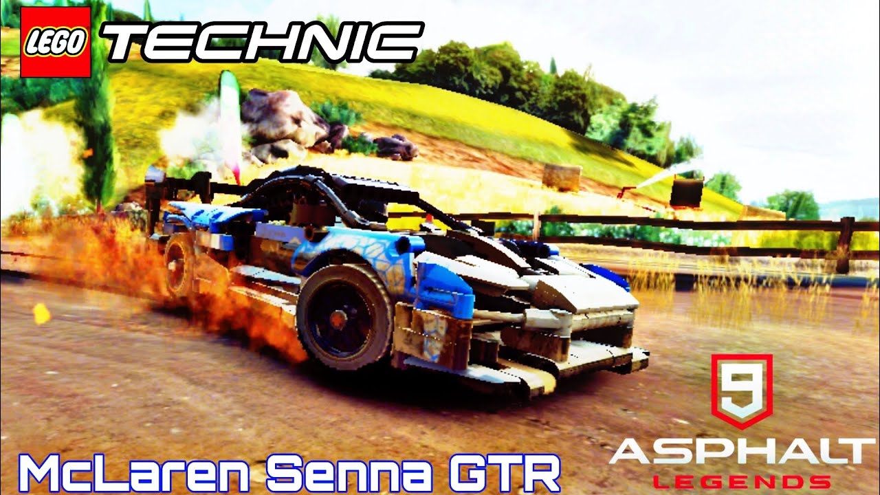 SENNAS FORTES DE LEGO?!? Asphalt 9 Multiplayer Lego Technic McLaren ...