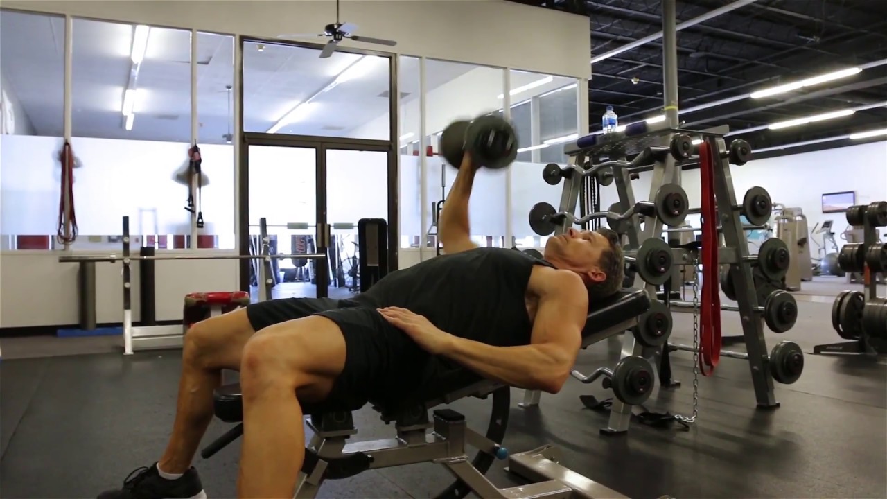 1-Arm Incline Dumbbell Bench - YouTube