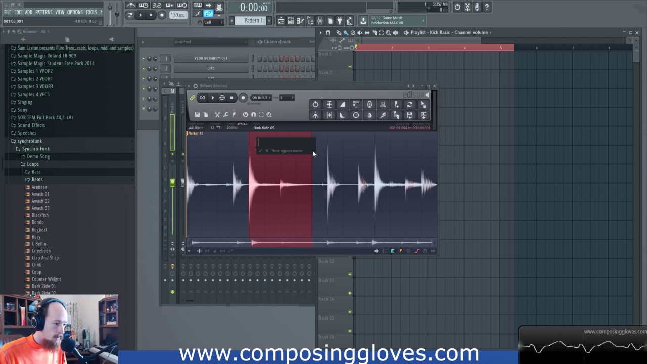 Learn Edison 2 - Master Controls and Recording - YouTube