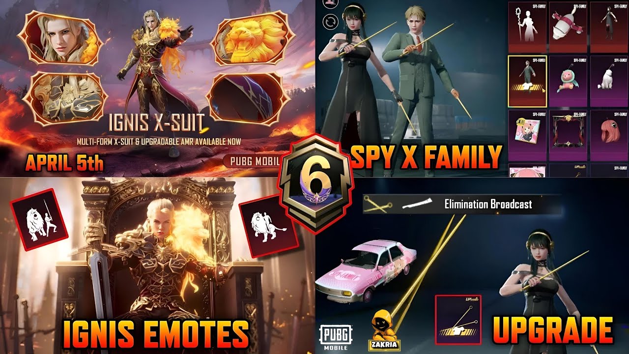 Ignis X-Suit In-Game Look & Emotes | Spy x Family Collaboration Upgrade ...