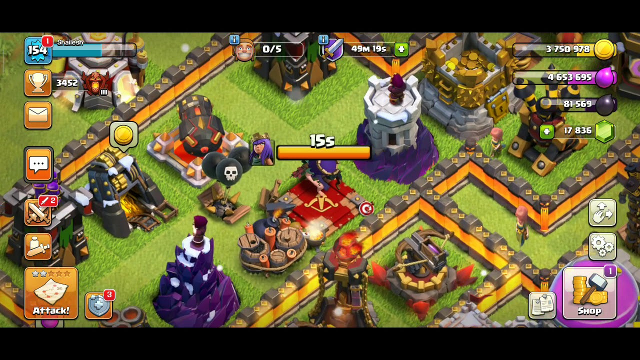 COC | Archer Queen Level 50🔥 - YouTube