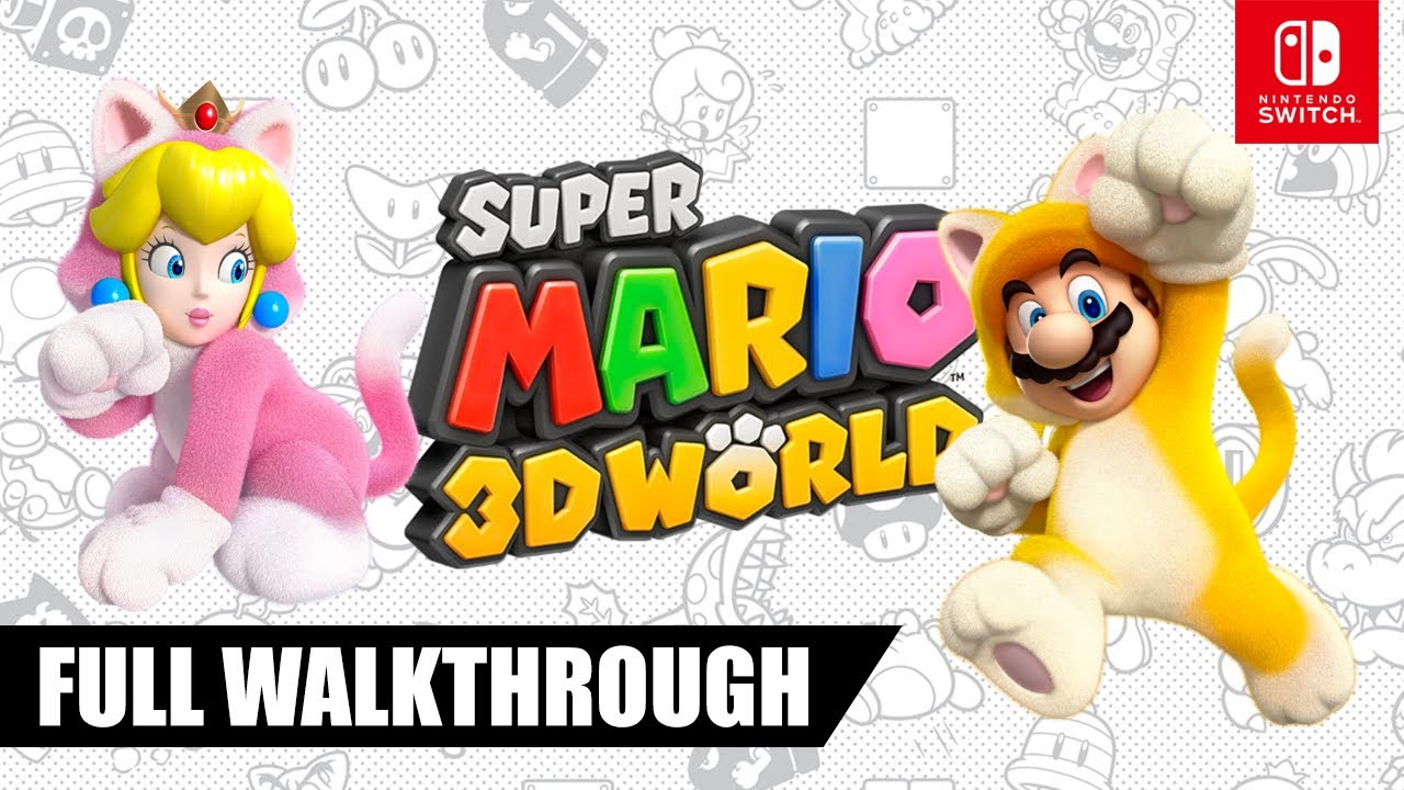 Super Mario 3D World Full Gameplay on Nintendo Switch - YouTube