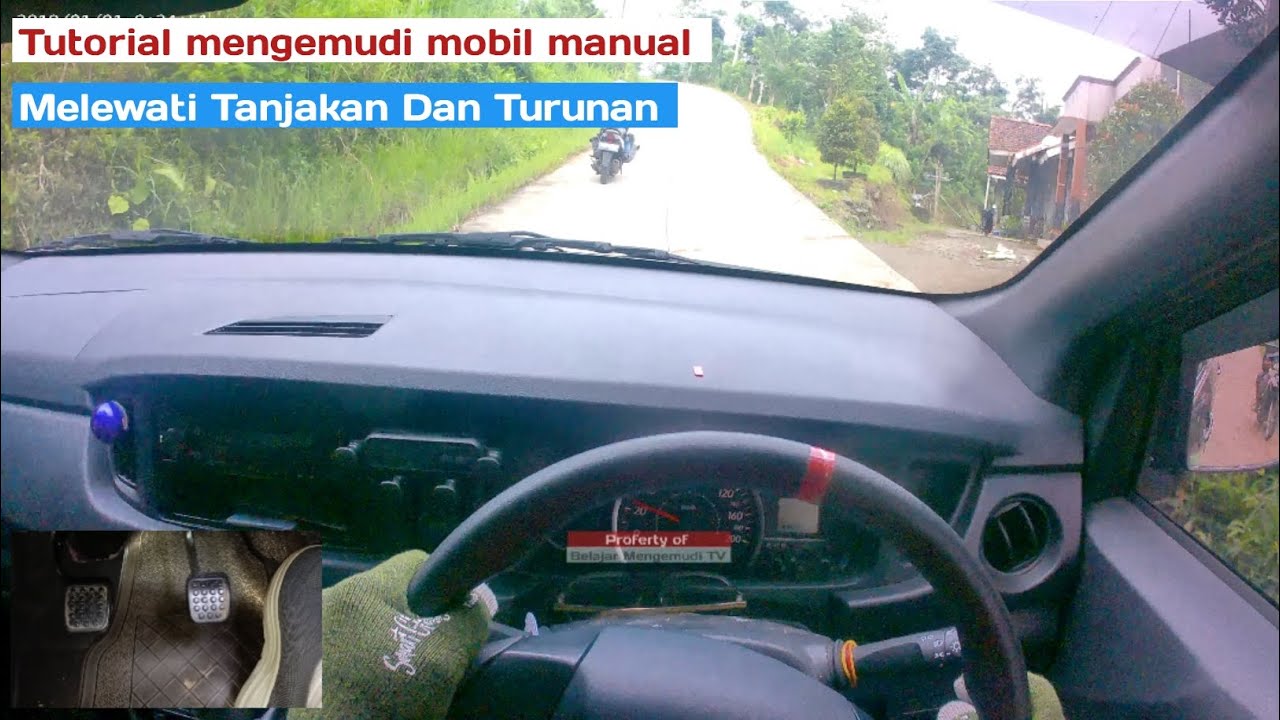Tutorial Mengemudi Mobil Manual, Melewati Tanjakan Dan Turunan 🚗‼️ ...