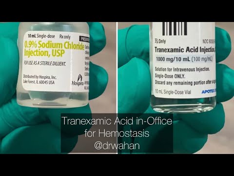 How to Prepare Topical Tranexamic Acid for in-Office use for Dental ...