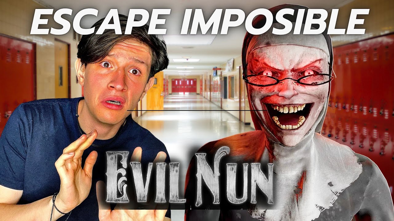 ¿ESCAPARÉ DE LA MONJA MALDITA? | Evil Nun *parte 2* - YouTube