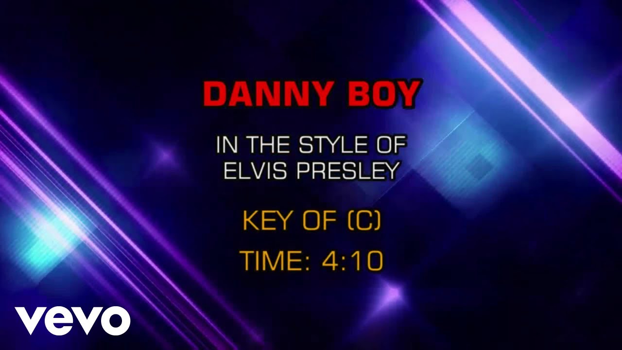 Elvis Presley - Danny Boy (Karaoke) - YouTube Music