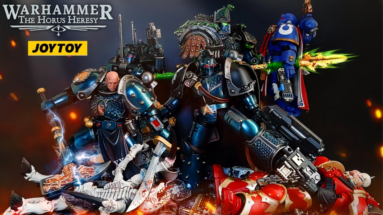 Unboxing New joytoy warhammer 40k Alpha Legion Saboteur Consul - YouTube