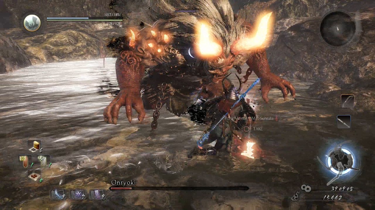 Nioh - Onryoki Boss Fight "Demon Hunting" (Boss #13) - Solo - YouTube